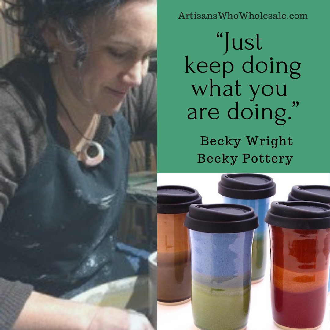 Firing It Up with Becky Wright, Becky Pottery – Episode 008 - Artisans ...